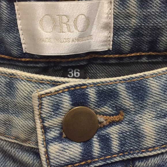 oro made in los angeles | Jeans | New Oro Made In Los Angeles Rare Men ...